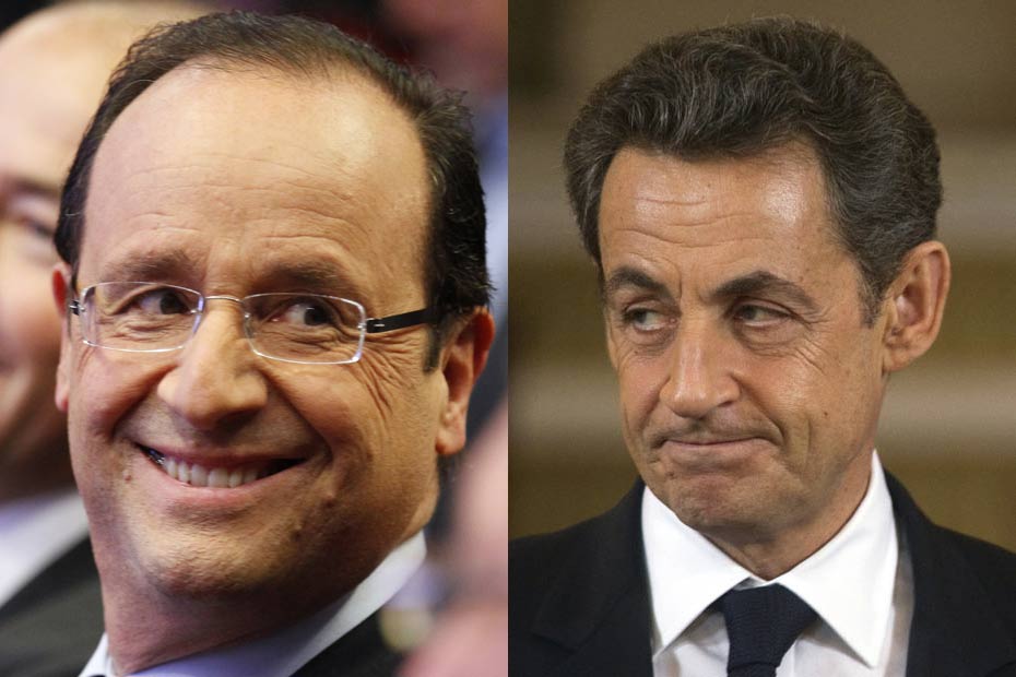 Hollande Sarkozy Le Duel Se Dessine