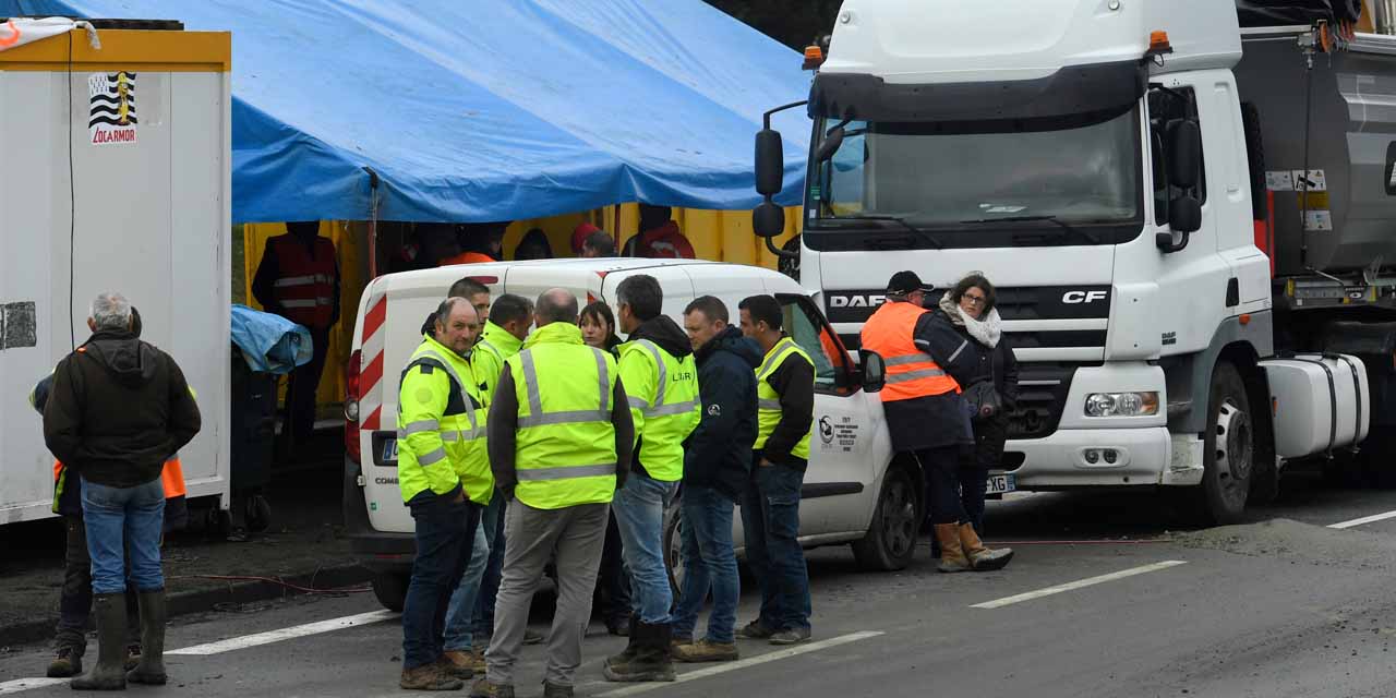 Levée des blocages du dépôt de Brest et à Lorient