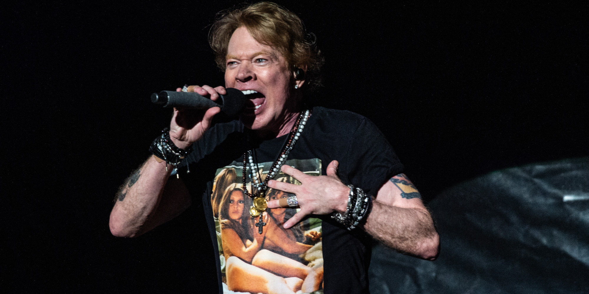 Le leader des Guns N' Roses Axl Rose accusé d'agression sexuelle