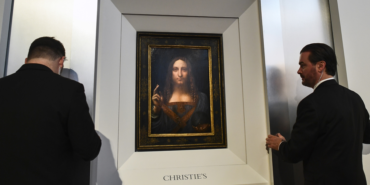 Un tableau rare de Léonard de Vinci aux enchères pour 100 millions de ...