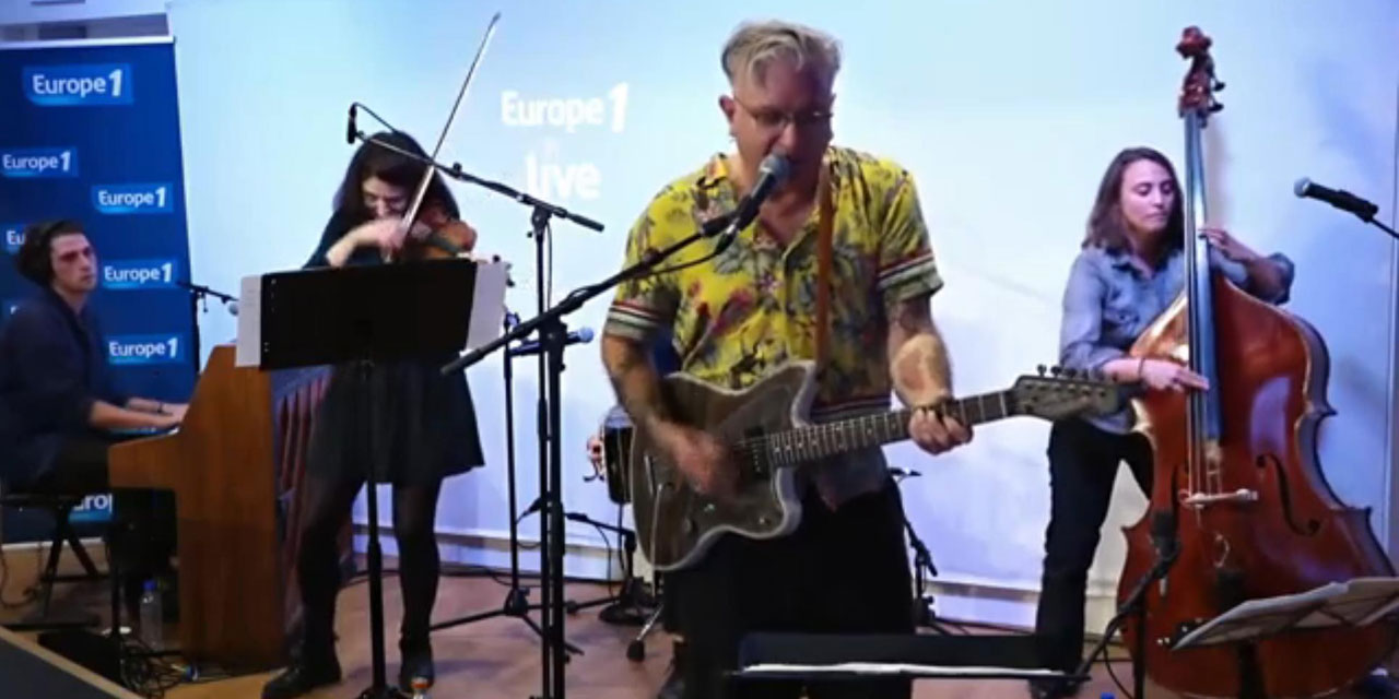 VIDÉO - Sanseverino et Tangomotàn en live sur Europe 1