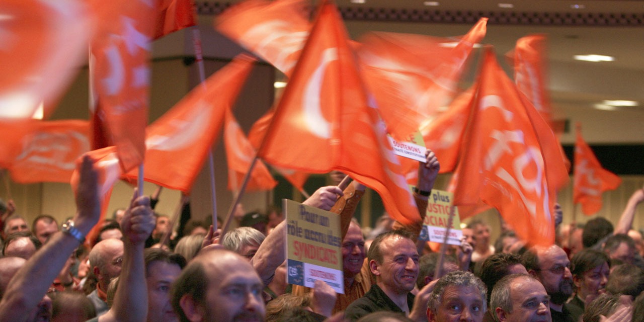 La CFDT comptait 623.000 adhérents en 2017