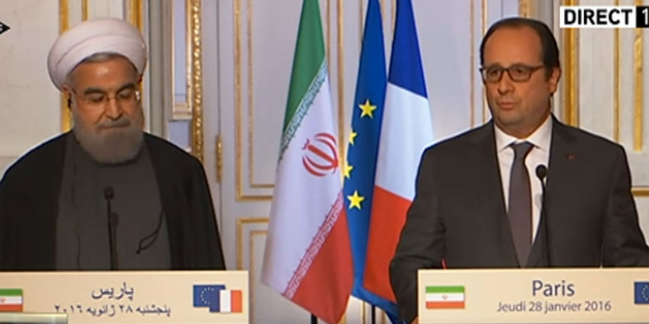 La France et l'Iran ont signé des accords pour 15 milliards d'euros