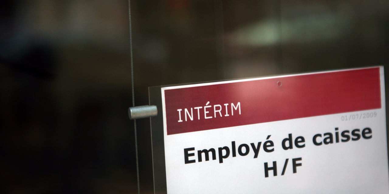 La hausse de l'emploi intérimaire se poursuit