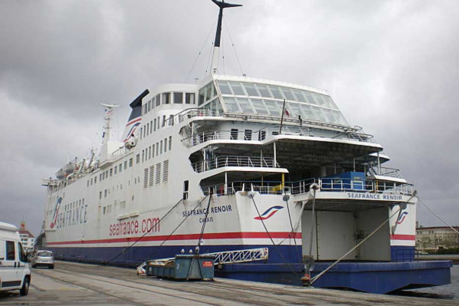 Les navires de SeaFrance à Eurotunnel