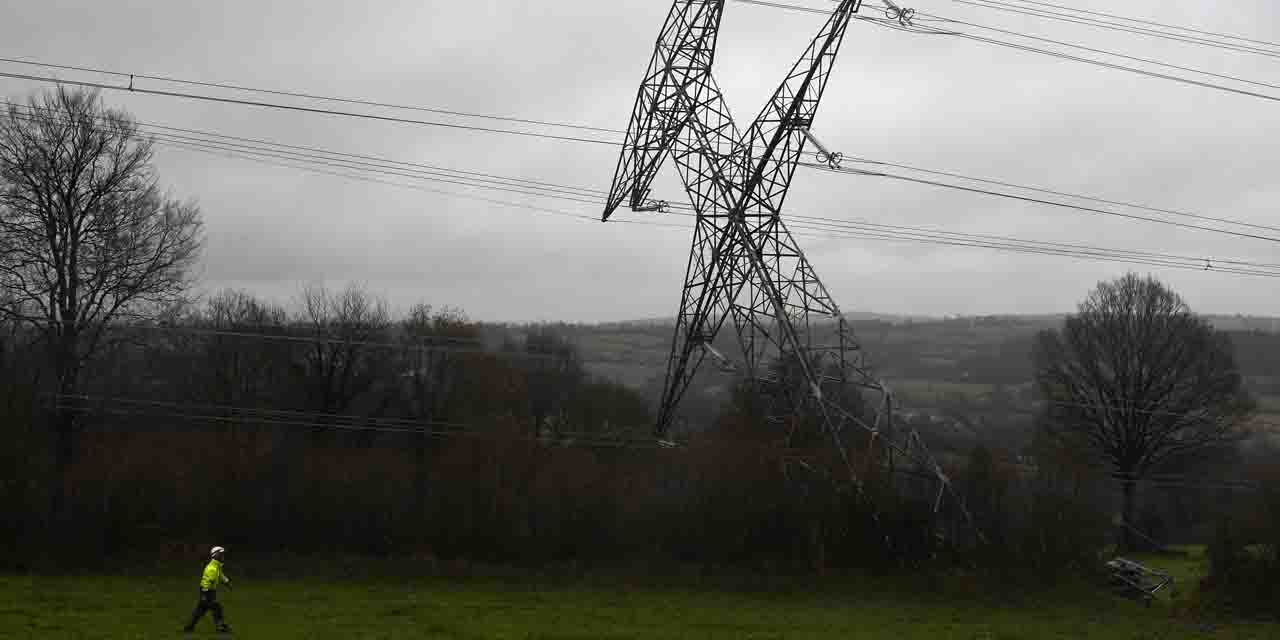 Tempête Eleanor : le problème des lignes électriques arrachées