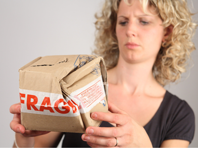 Que faire quand son colis arrivé cassé