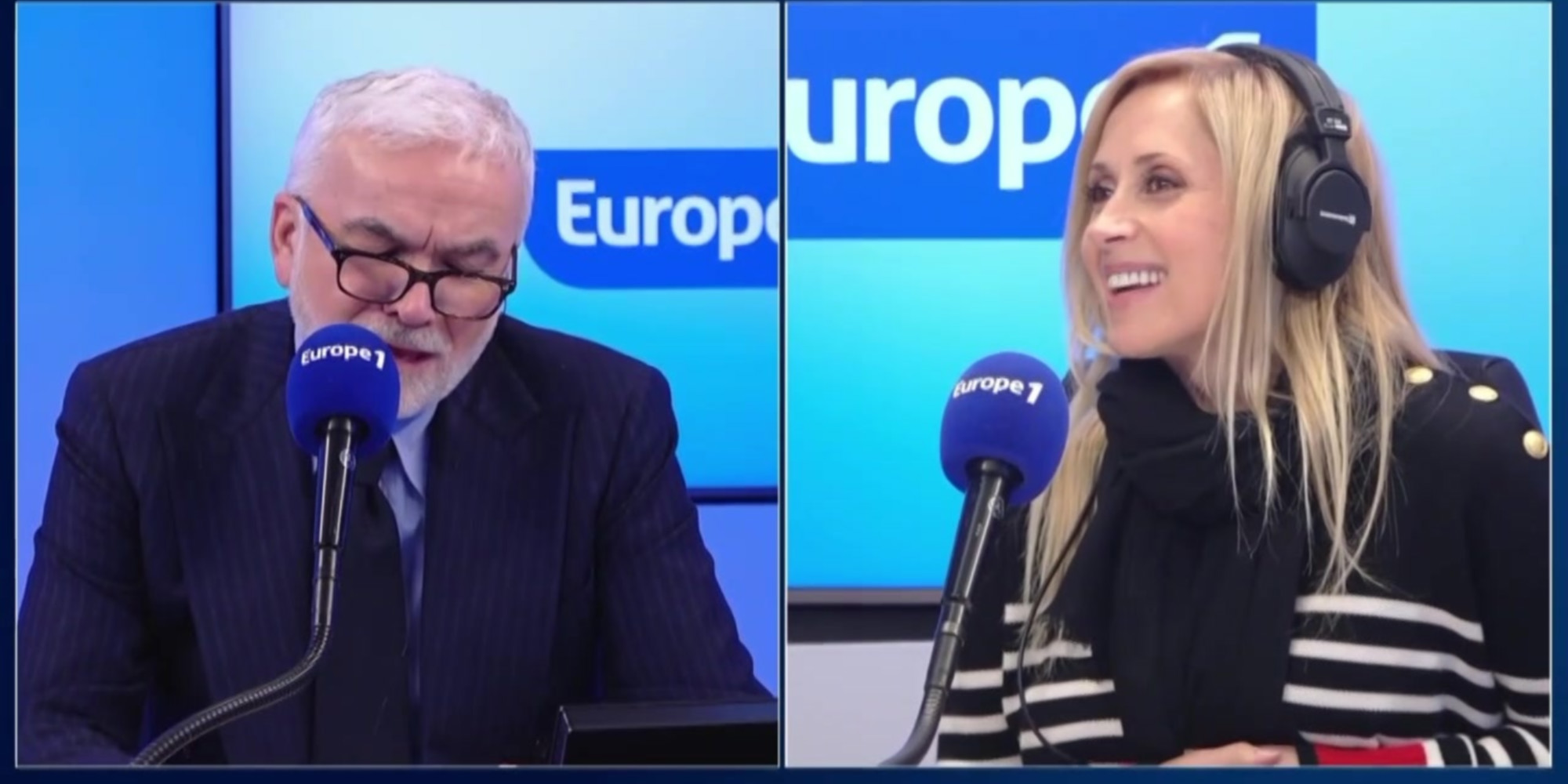 «Je t'aime» : le duo improbable entre Pascal Praud et Lara Fabian