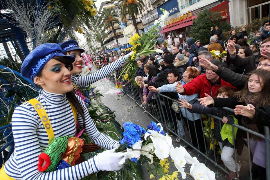 Le mimosa : star du Carnaval de Nice