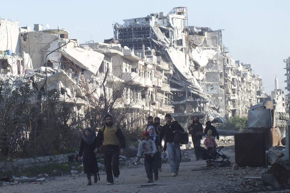 La levée du siège de Homs en Syrie