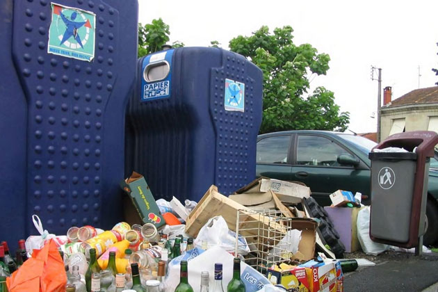 Le tri sélectif côté coulisse