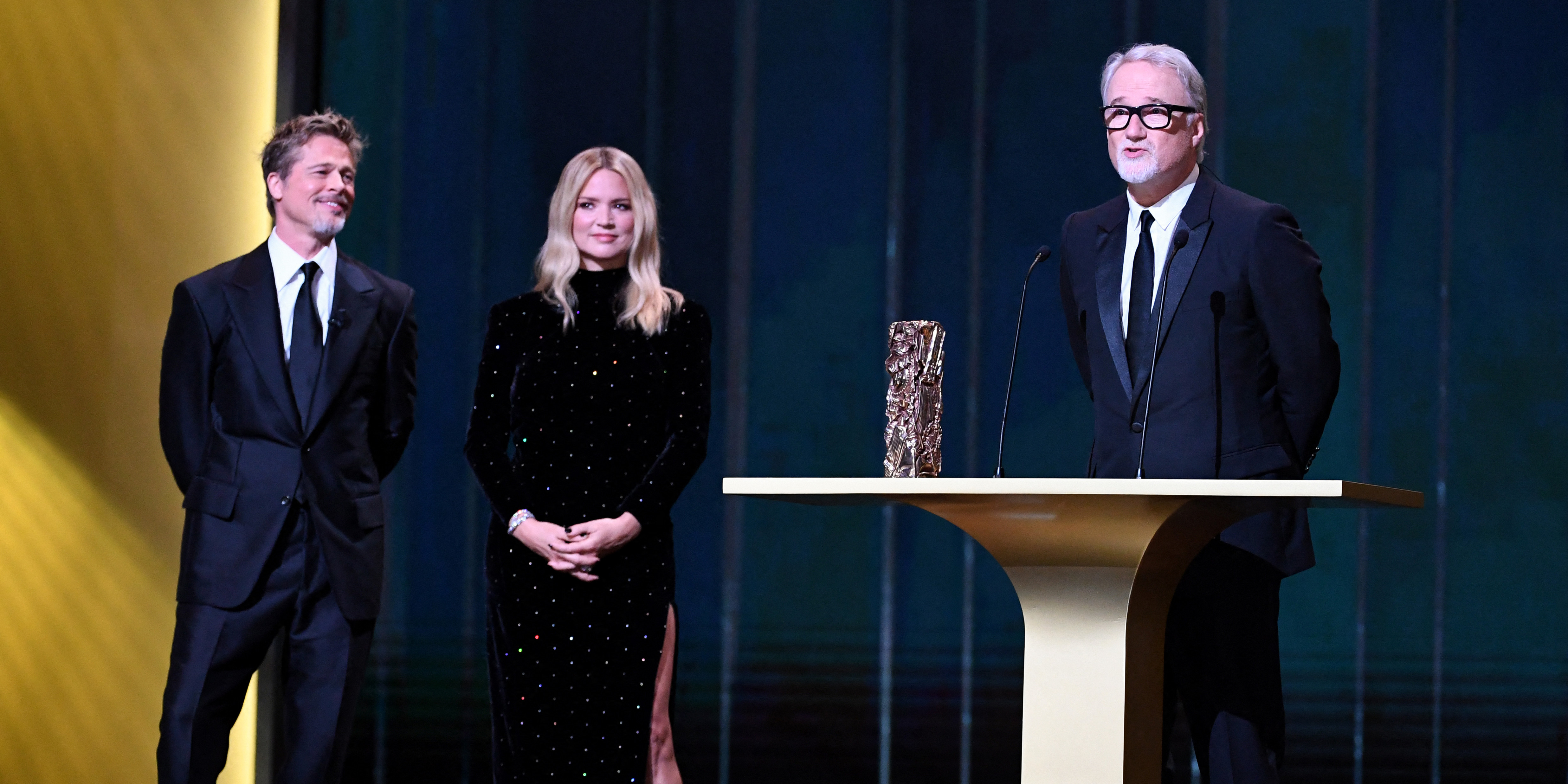 Extrait Brad Pitt Vient Remettre Le César D Honneur à David Fincher