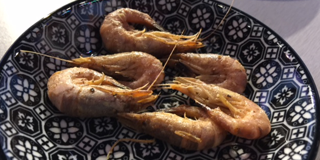 L’idée apéro - les crevettes grises flambées au cognac - 02/12/17