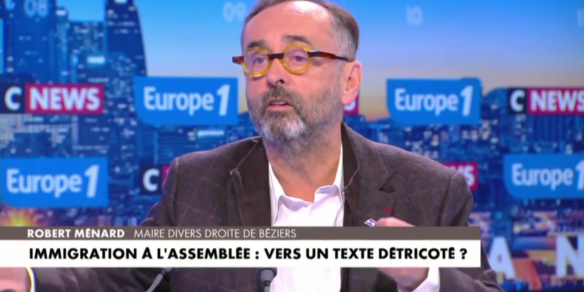 Robert Ménard : «L'immigration non controlée pose un vrai problème en ...