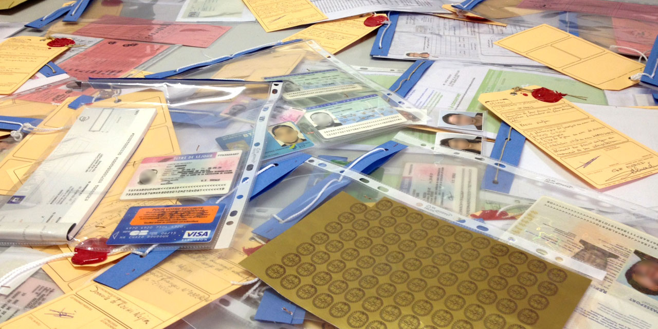 Faux documents : 9.000 personnes ont été interpellées en 2014