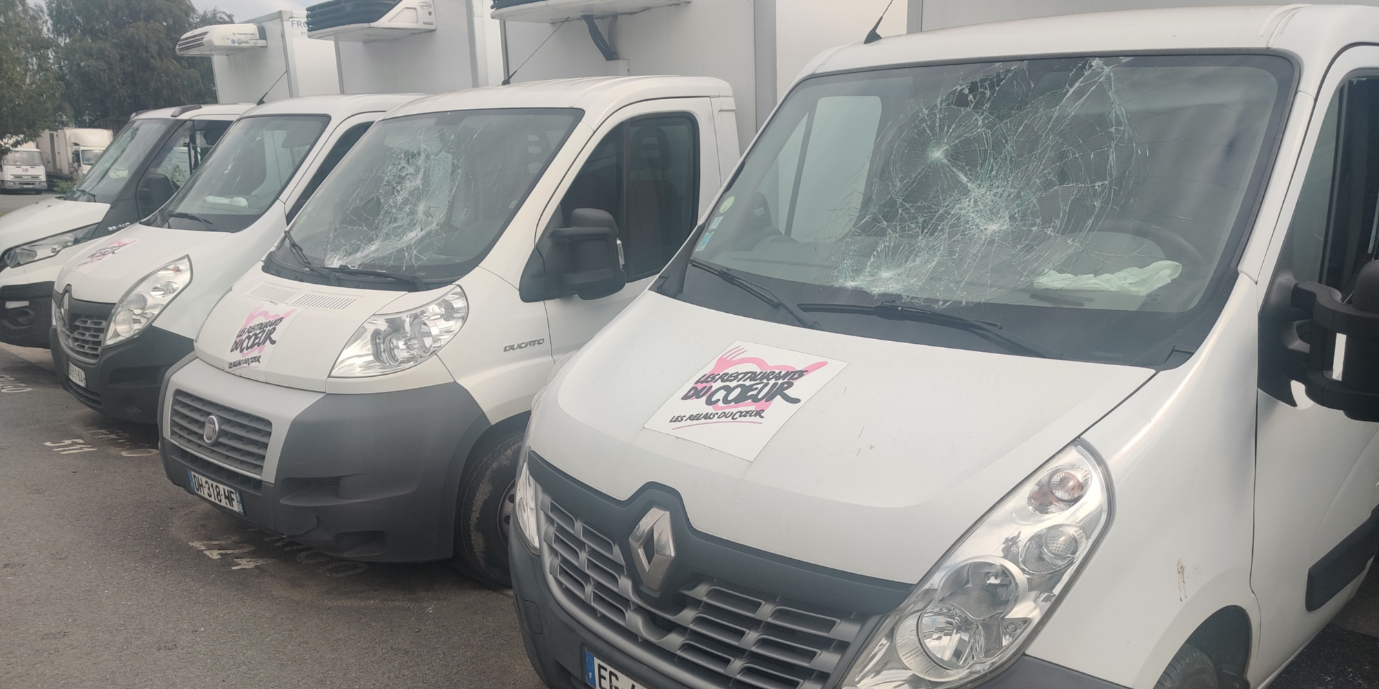 Restos du cœur : 12 camions ont été vandalisés à Wattrelos, impactant ... Restos du cœur : 12 camions ont été vandalisés à Wattrelos, impactant ...