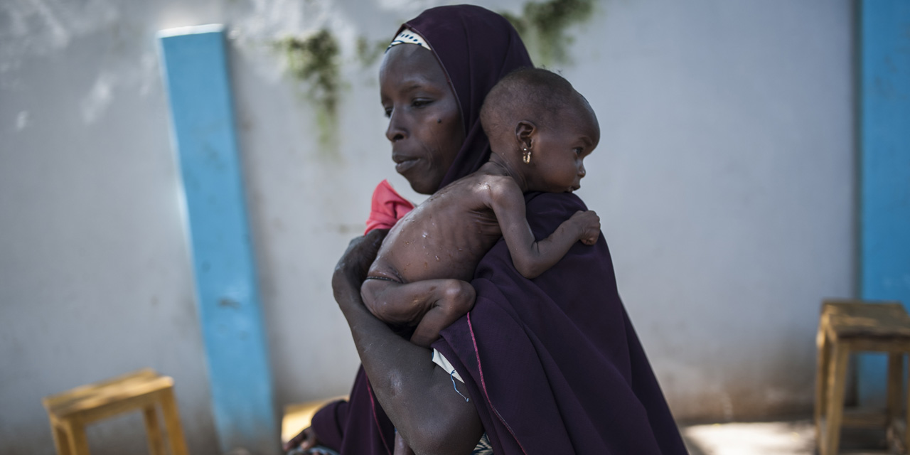 1,4 million d'enfants risquent de mourir de la famine dans quatre pays