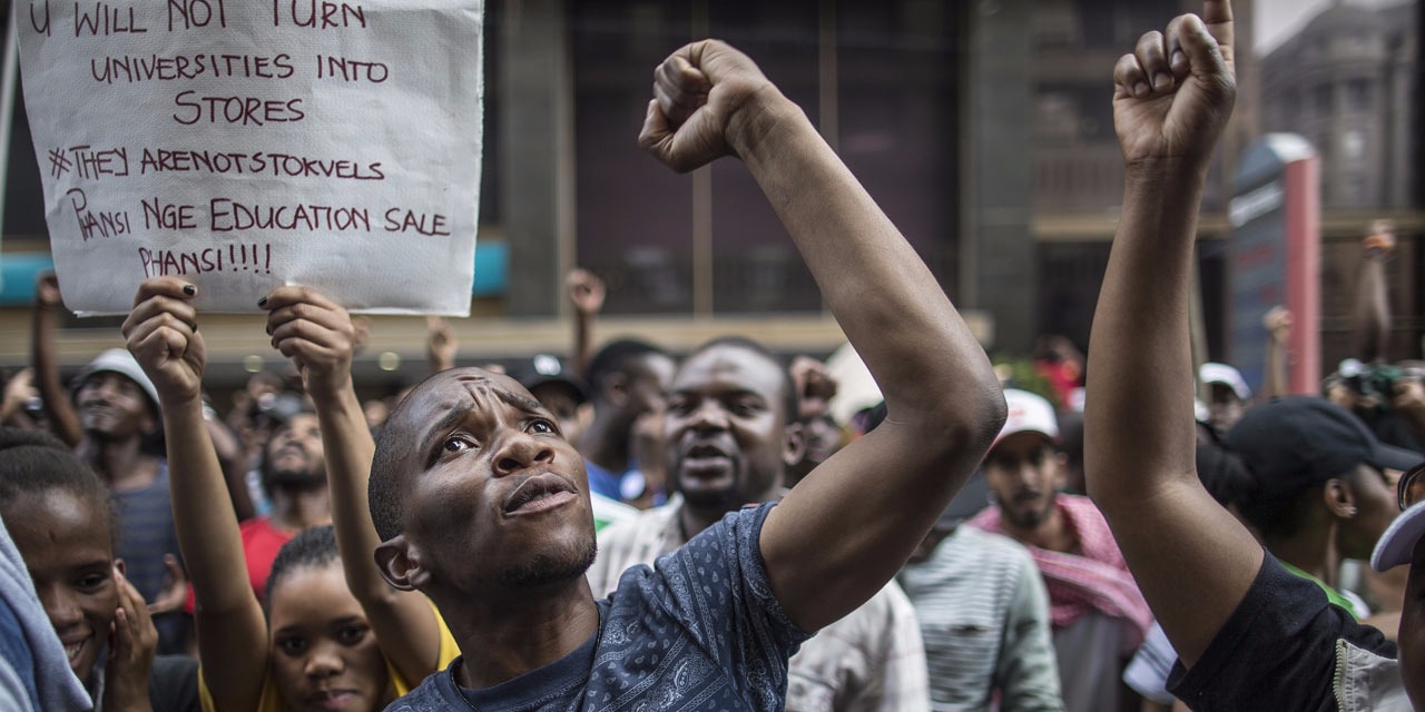 Afrique du Sud : le mouvement étudiant "Fees Must Fall" se poursuit