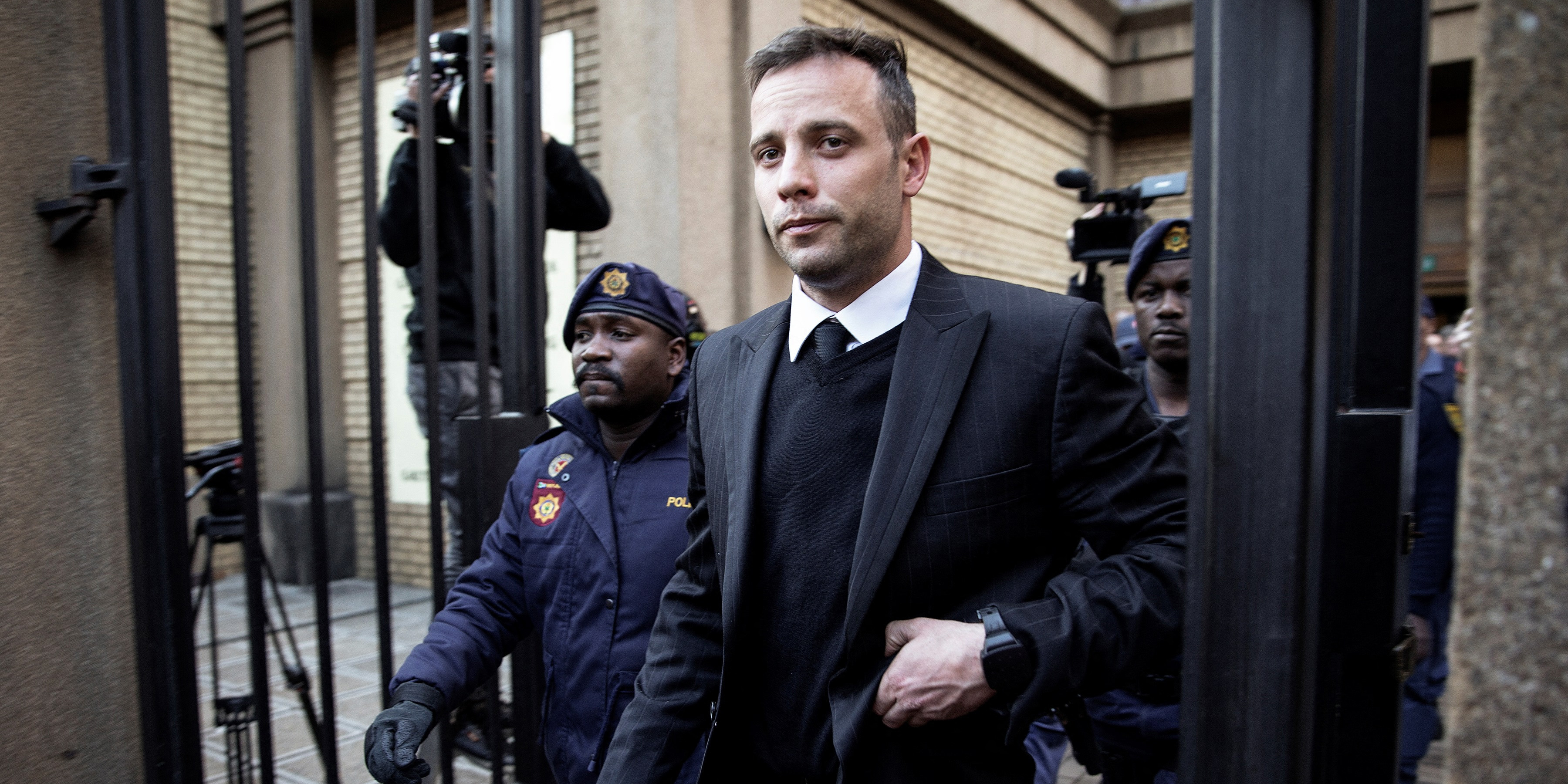 South Africa Former Paralympic Champion Oscar Pistorius Gets Out Of