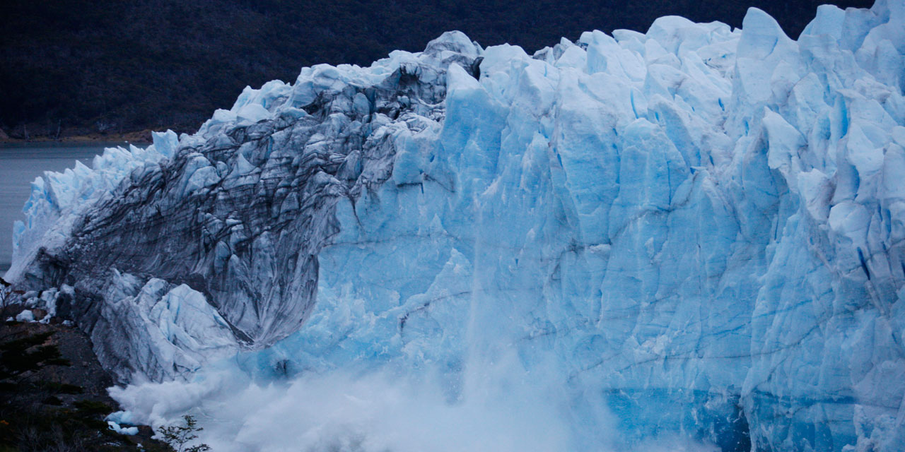 Argentine : un énorme glacier sur le point de se rompre