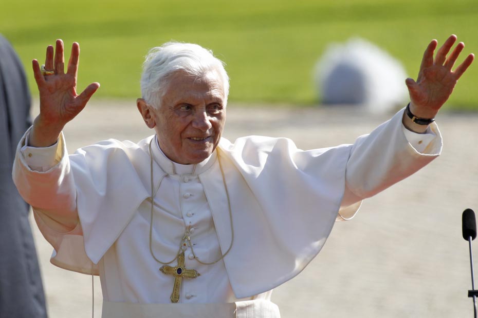 Benoît XVI sur ses terres en Allemagne