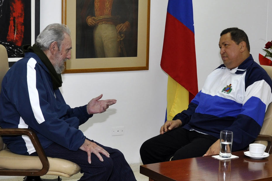 Castro et Chavez écrivent un livre