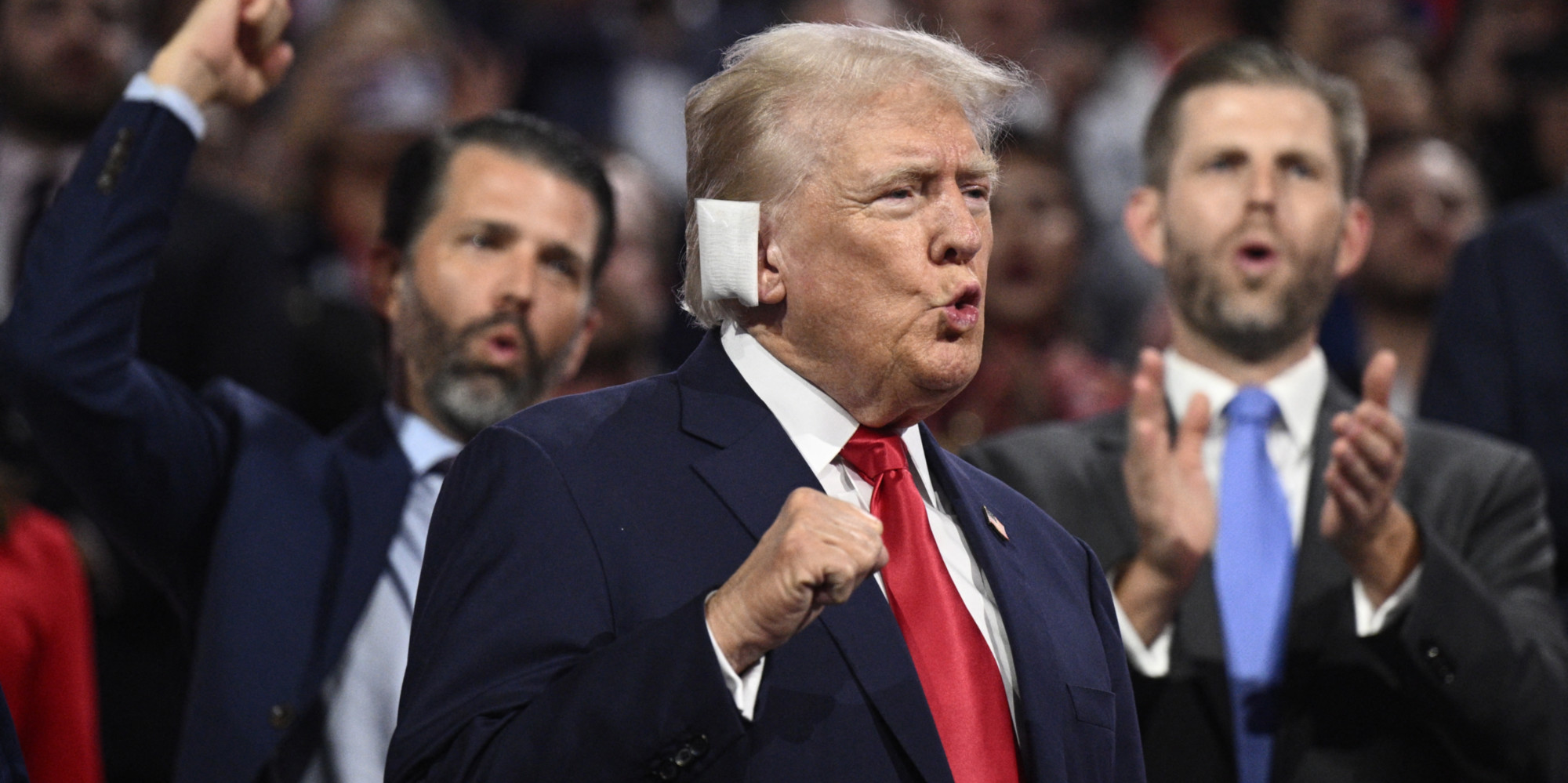 Donald Trump accueilli en héros à la convention républicaine de Milwaukee