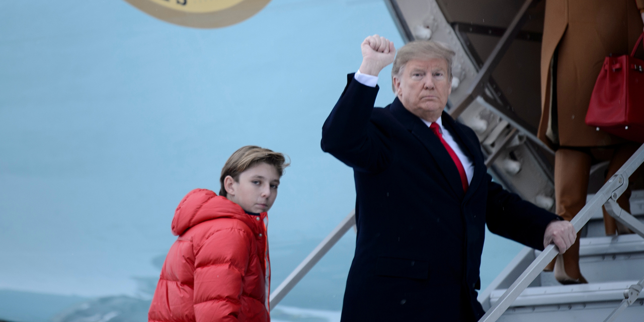 Donald Trump préfère voir son fils jouer au football qu'au football ...