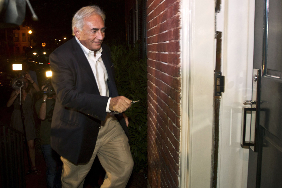 DSK est de retour à Washington