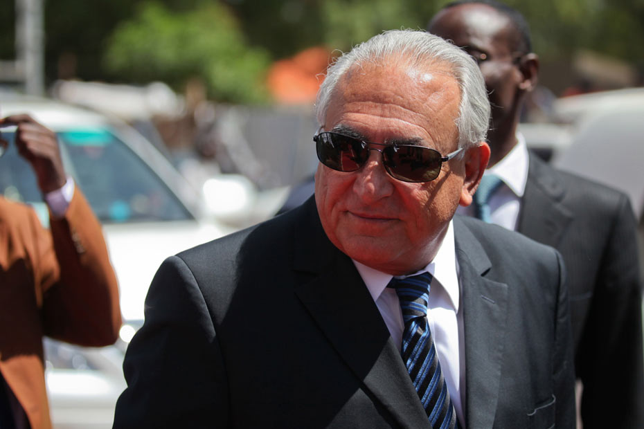 DSK inaugure une banque au Soudan