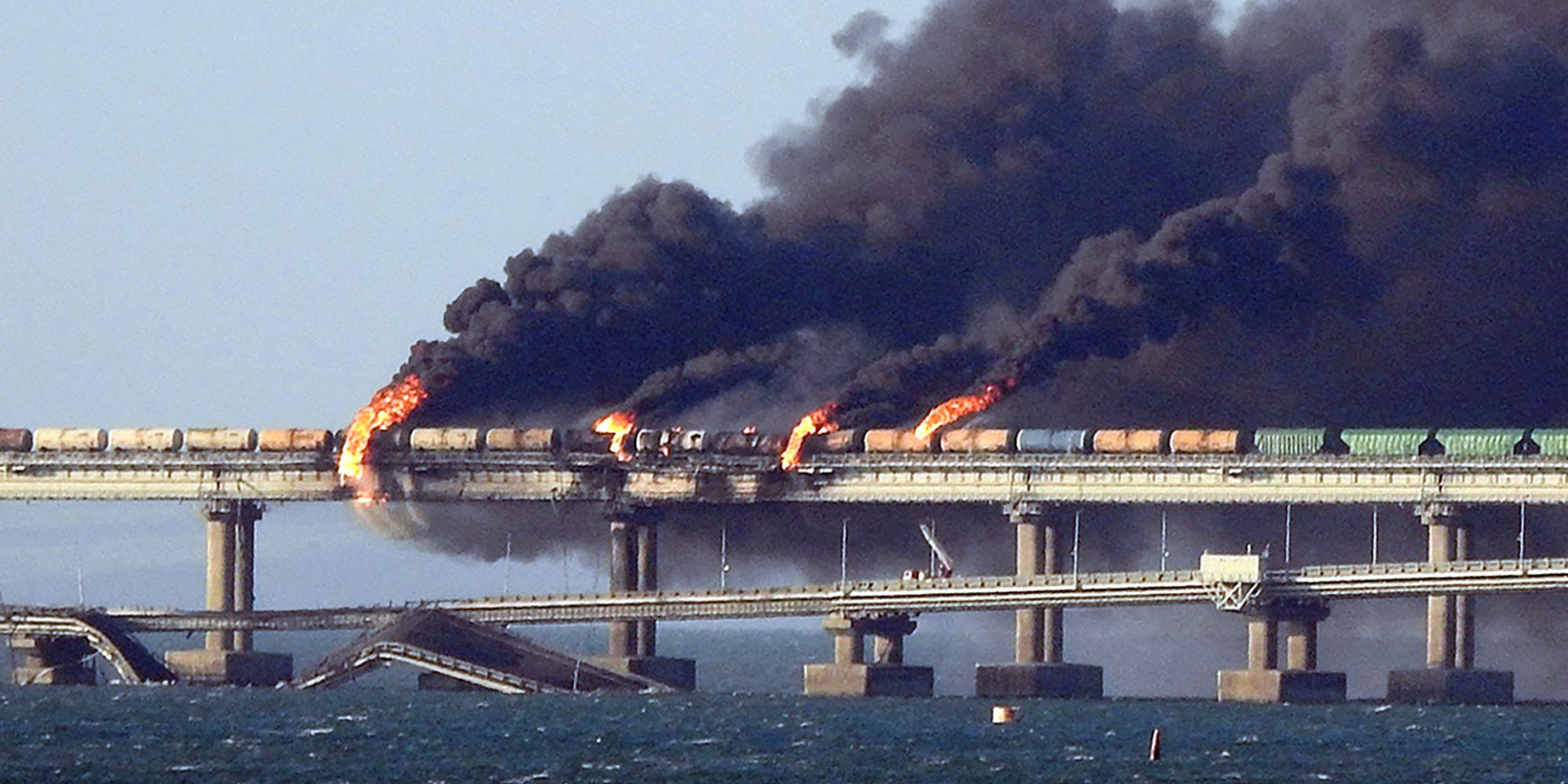 Explosion du pont de Crimée : le FSB dit avoir arrêté huit suspects