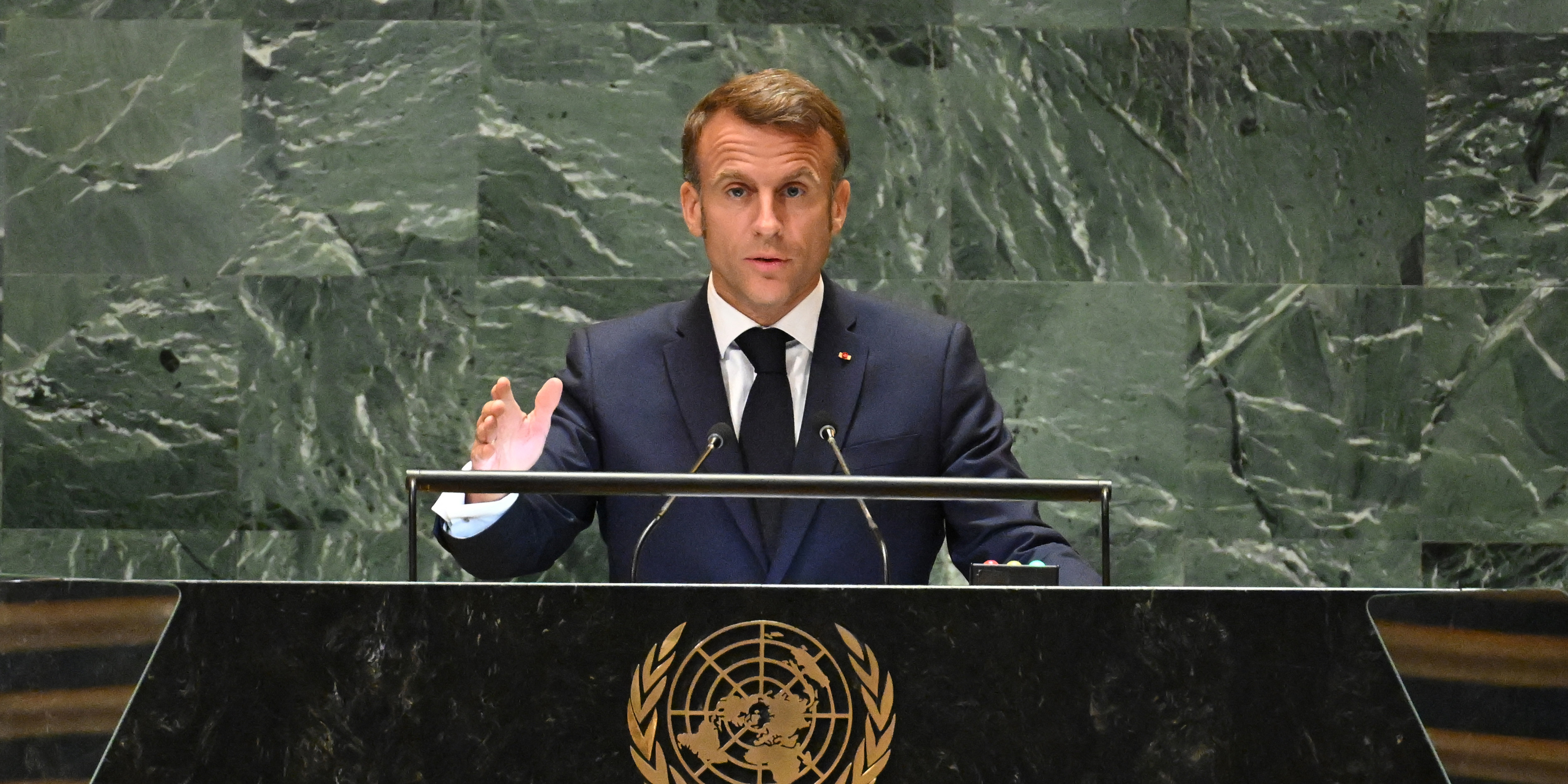 Guerre en Ukraine, Israël/Hezbollah... Ce qu'il faut retenir du discours d'Emmanuel Macron à l'ONU