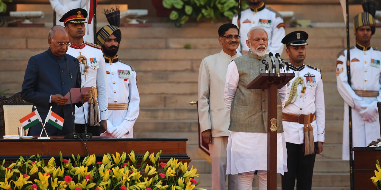 Inde : Narendra Modi investi pour un deuxième mandat de Premier ministre