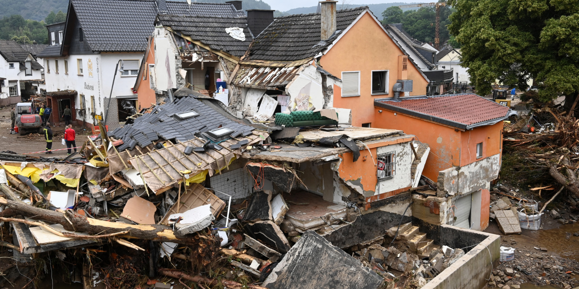 Inondations : le bilan s'alourdit à 156 morts en Allemagne, 183 en Europe