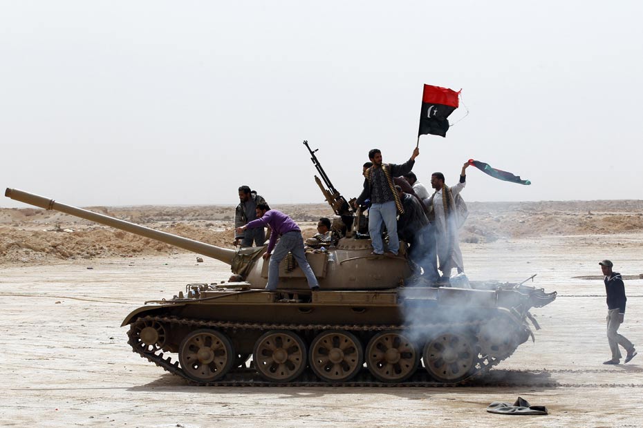 La Libye en pleine guerre civile