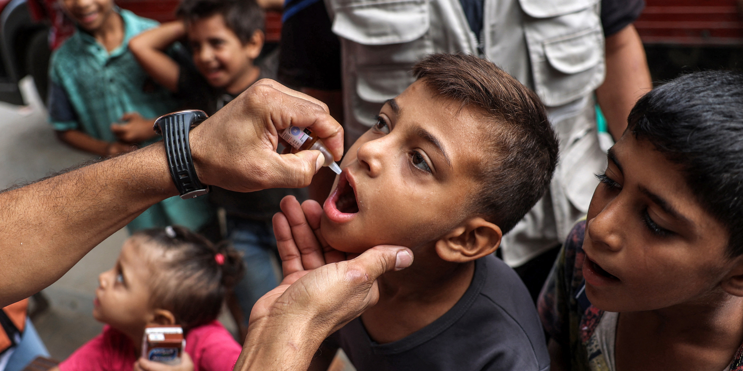 La première phase de la campagne anti-polio à Gaza est un succès ...