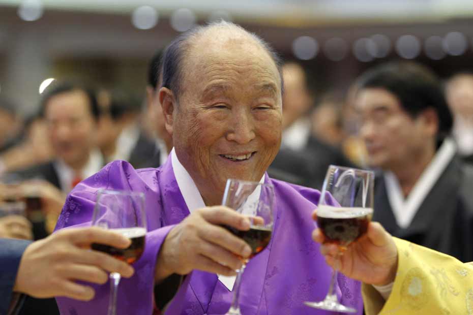 Le fondateur de la secte Moon est mort