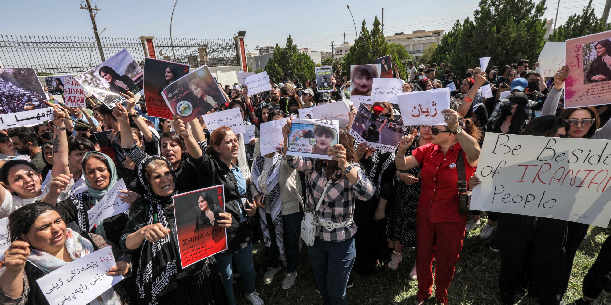 Le Kurdistan d'Irak manifeste en soutien aux femmes d'Iran