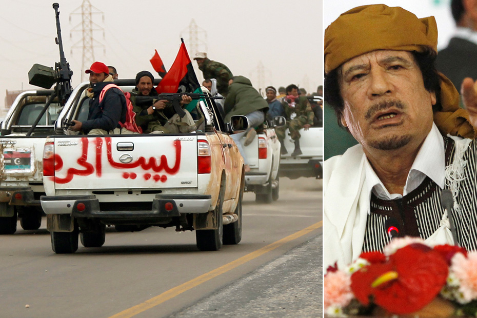 Libye : Kadhafi à l'assaut de Benghazi