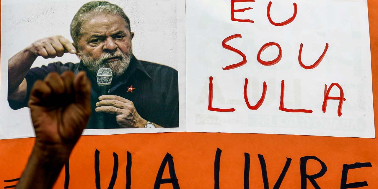 Présidentielle au Brésil : depuis sa prison, Lula désigné comme ...