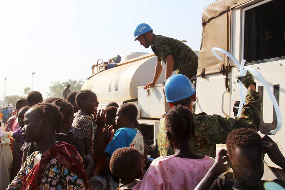 Soudan du Sud : l'Onu vote le doublement des casques bleus Soudan du Sud : l'Onu vote le doublement des casques bleus