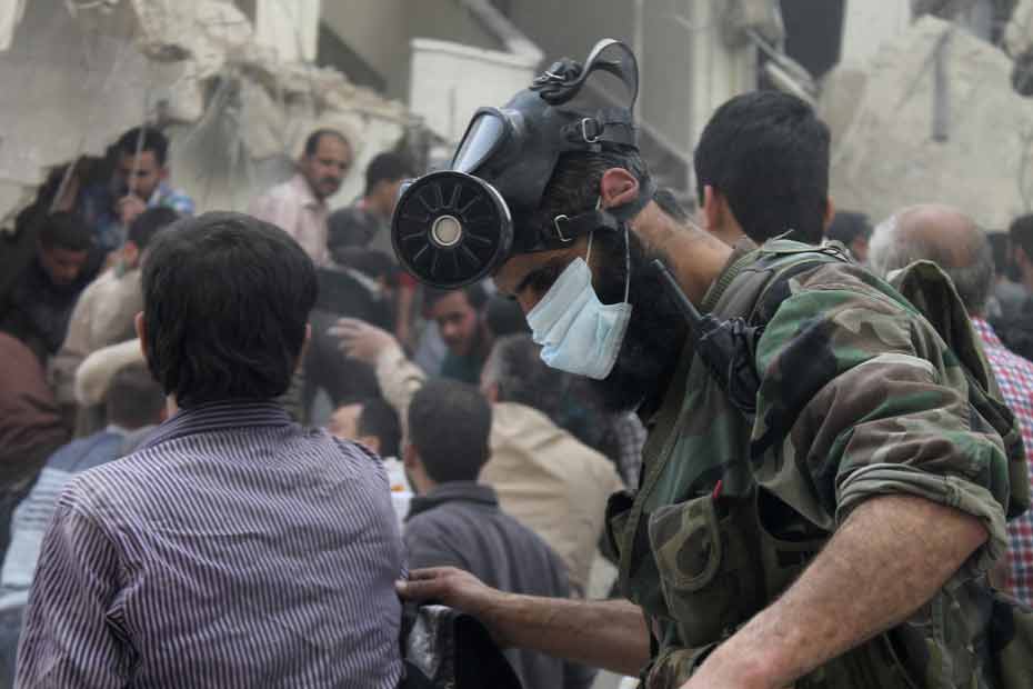 Syrie : des armes chimiques utilisées