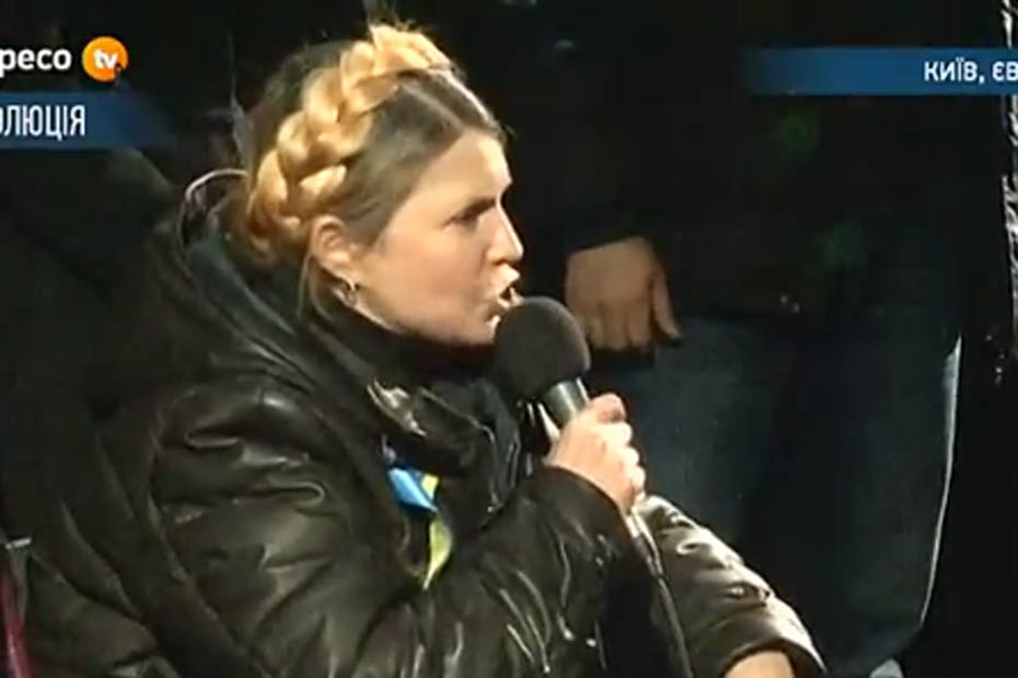 Timochenko veut "reconstruire l'Ukraine"