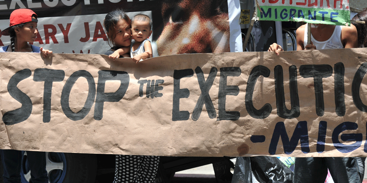 Un Philippin a été décapité pour meurtre en Arabie Saoudite