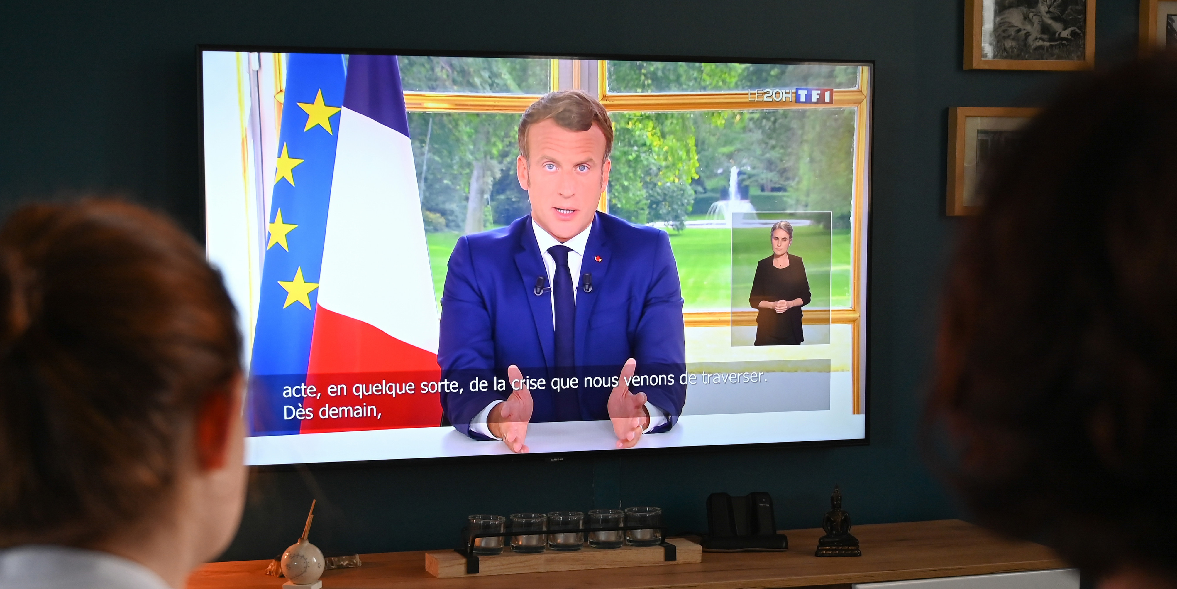 23,6 millions de téléspectateurs ont regardé l'allocution présidentielle