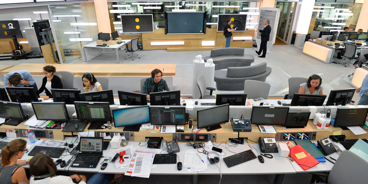 La chaîne d'info publique franceinfo a commencé à émettre