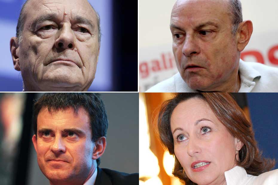 Chirac blague, les politiques rient jaune