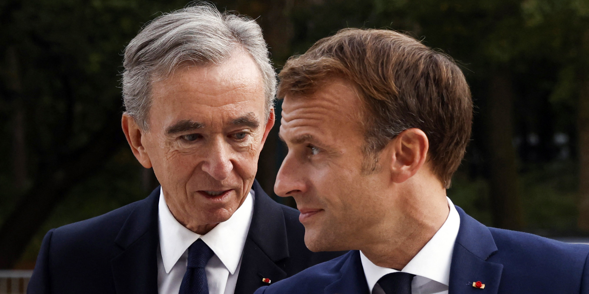 Emmanuel Macron a décoré Bernard Arnault de la grand-croix de la Légion ...