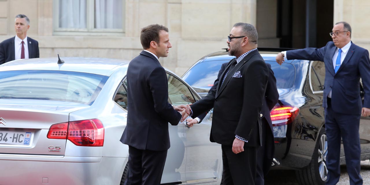 Emmanuel Macron reçoit le roi du Maroc, absent de son pays depuis plus ...