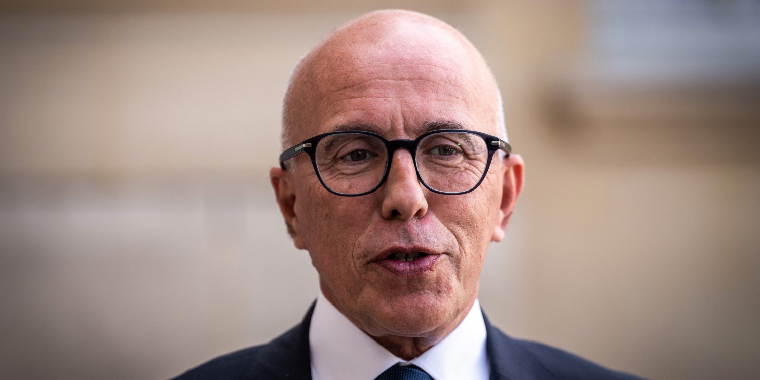 Éric Ciotti n'envisage pas «à ce stade» de renoncer à la présidence de LR
